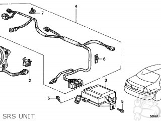 77960S84A78: Unit Assy,srs Honda - buy the 77960-S84-A78 at CMSNL