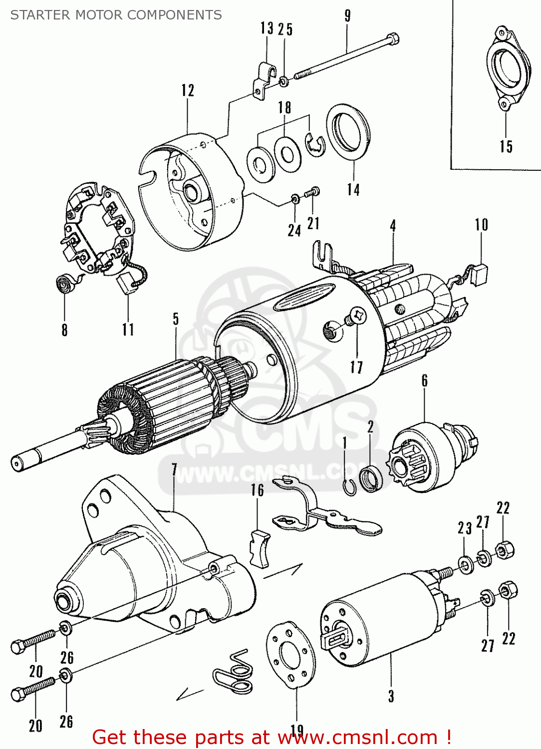 31219634005: Cover Comp., Rr. Honda - buy the 31219-634-005 at CMSNL