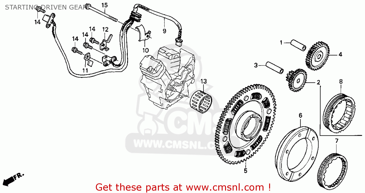 30300MR5871: Generator Assy.,p Honda - buy the 30300-MR5-871 at CMSNL