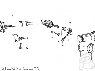 53200S84A04: Column Assy,strg Honda - buy the 53200-S84-A04 at CMSNL