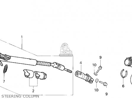 53200SV1A02: Strg Column Assy Honda - buy the 53200-SV1-A02 at CMSNL