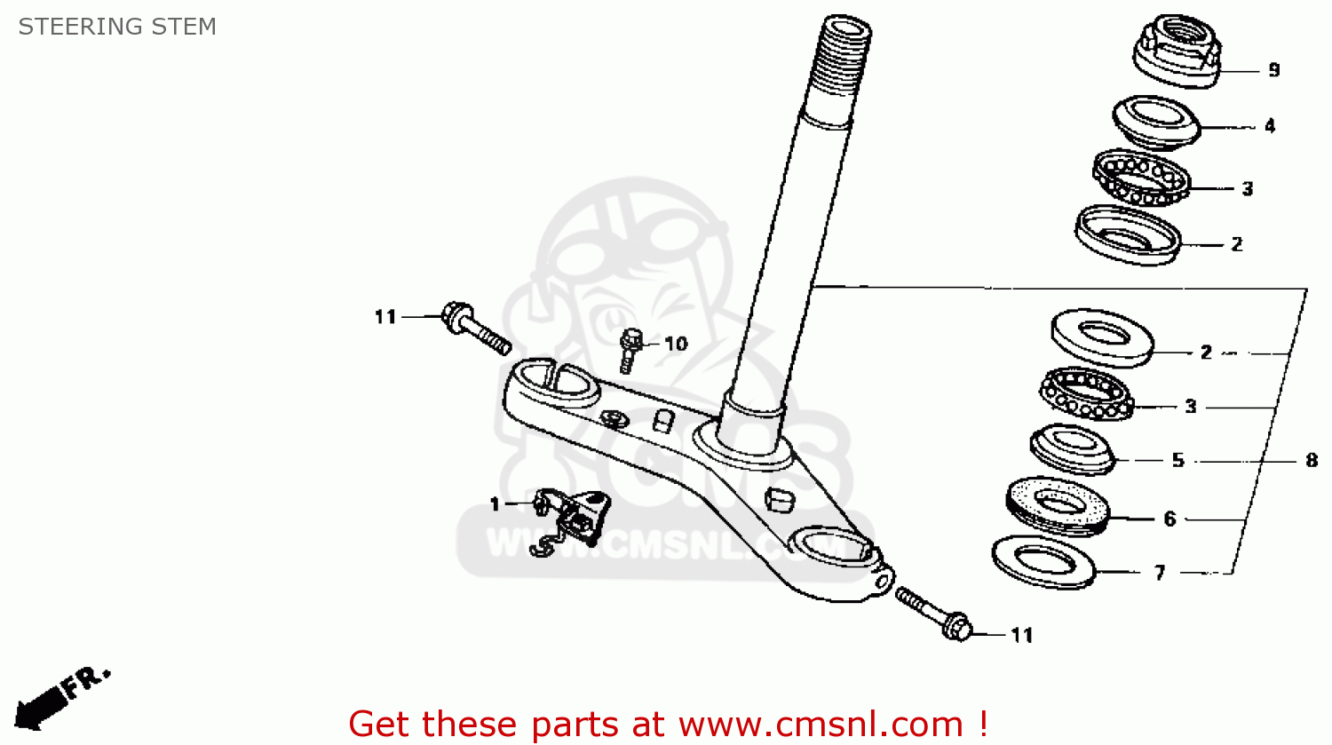 STEM SUB ASSY,STR for NSF100 2006 HRC JAPAN - order at CMSNL