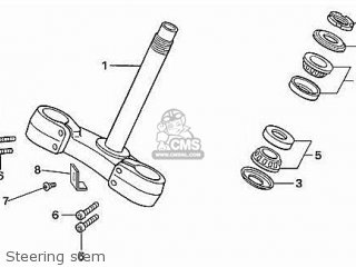 53200NN4600: Stem Comp. Steering Honda - buy the 53200-NN4-600 at CMSNL