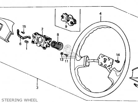 78510SH3A94ZA: Wheel, Strg *nh1l* Honda - buy the 78510-SH3-A94ZA at CMSNL