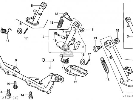 50610459840: Bar Comp.,step Honda - buy the 50610-459-840 at CMSNL
