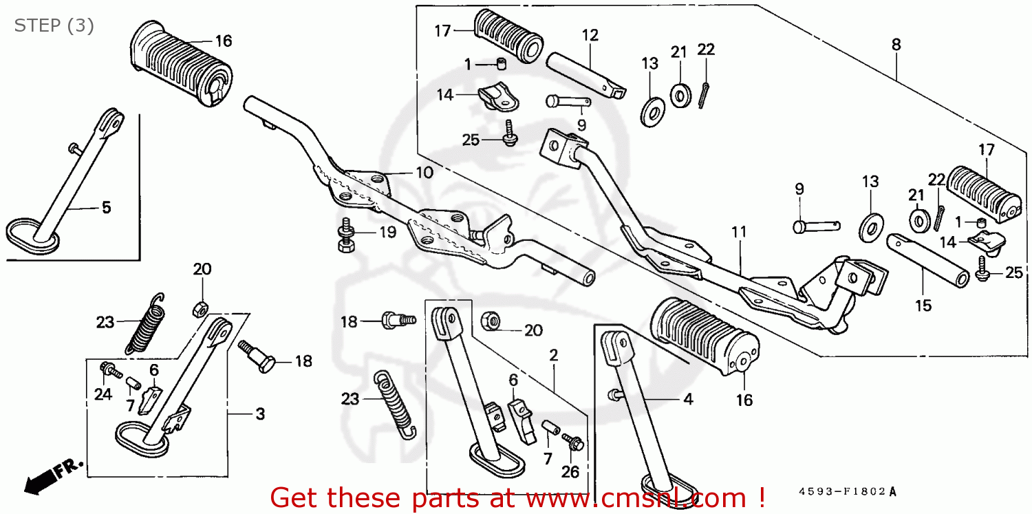 BAR COMP., STEP for CT110 1993 (P) AUSTRALIA POSTAL MINISTRY / KPH ...
