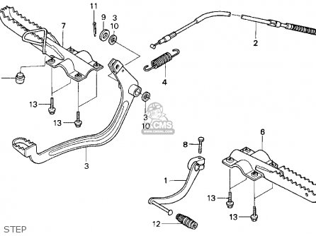 50610HF7000: Bar Comp.,step Honda - buy the 50610-HF7-000 at CMSNL