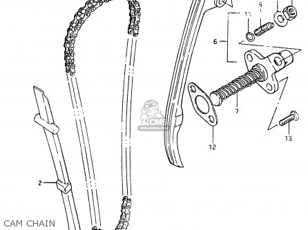 Suzuki CS125 1983 (D) (E1 E2 E4 E6 E15 E17 E18 E21 E22 E24 E25 E26 E39 ...
