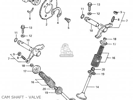 Suzuki CS125 1983 (D) (E1 E2 E4 E6 E15 E17 E18 E21 E22 E24 E25 E26 E39 ...