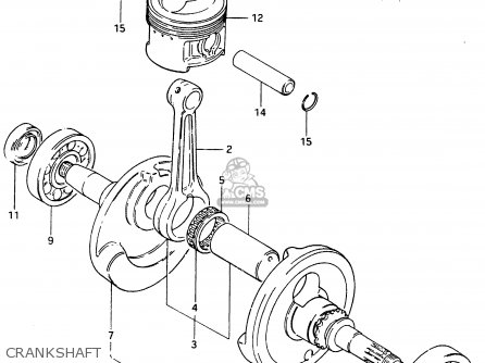 Suzuki CS125 1983 (D) (E1 E2 E4 E6 E15 E17 E18 E21 E22 E24 E25 E26 E39 ...