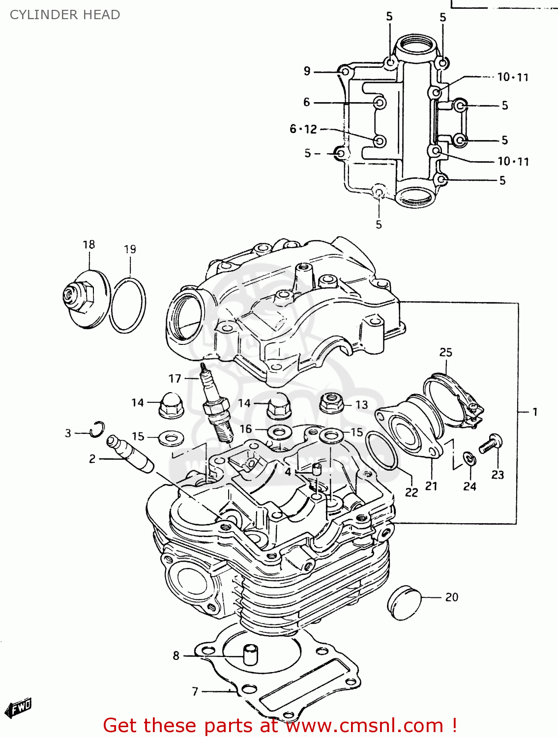 Suzuki CS125 1983 (D) (E1 E2 E4 E6 E15 E17 E18 E21 E22 E24 E25 E26 E39 ...