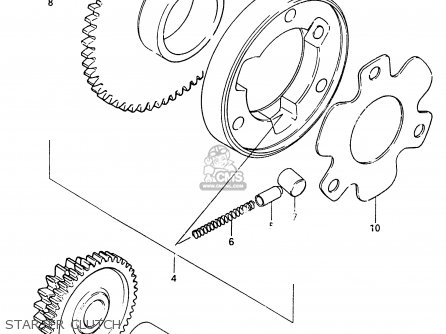 Suzuki CS125 1983 (D) (E1 E2 E4 E6 E15 E17 E18 E21 E22 E24 E25 E26 E39 ...