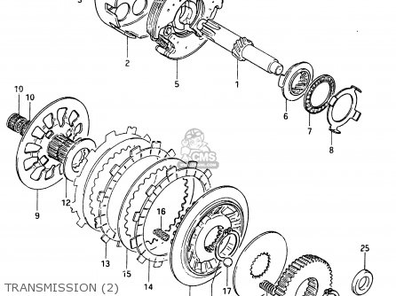 Suzuki CS125 1983 (D) (E1 E2 E4 E6 E15 E17 E18 E21 E22 E24 E25 E26 E39 ...