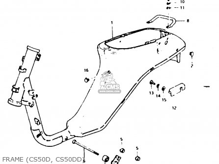 Suzuki CS50 1982 (Z) parts lists and schematics
