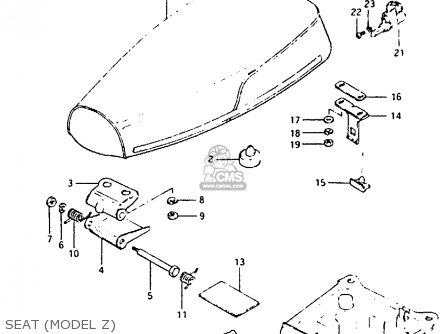Suzuki CS50 1982 (Z) parts lists and schematics