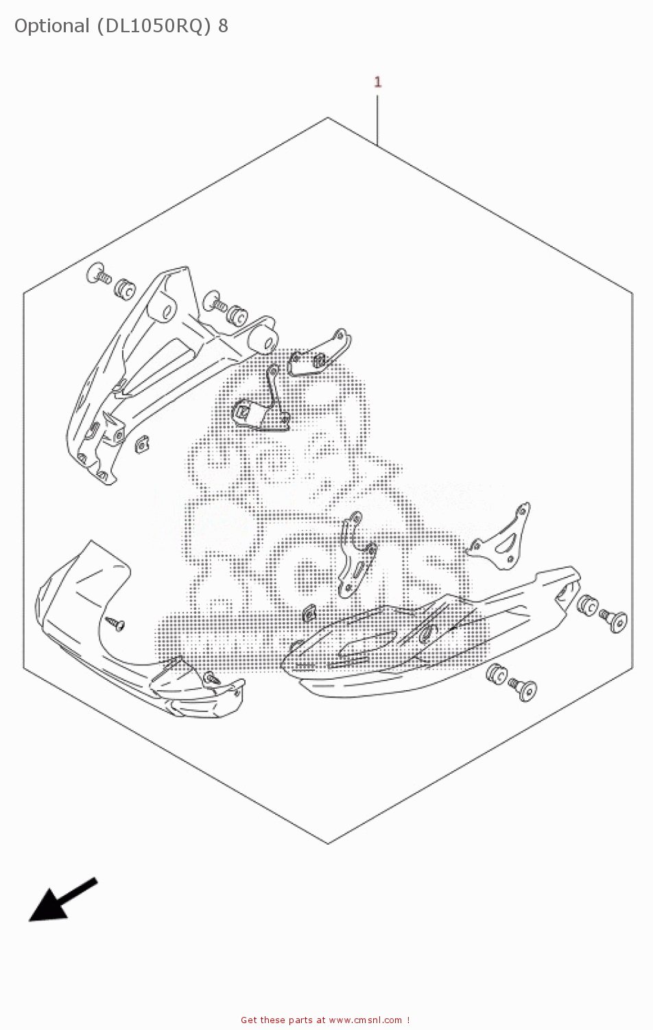 Suzuki DL1050(RC)(RQ) V-STROM 2020 Optional (DL1050RQ) 8 - buy original ...