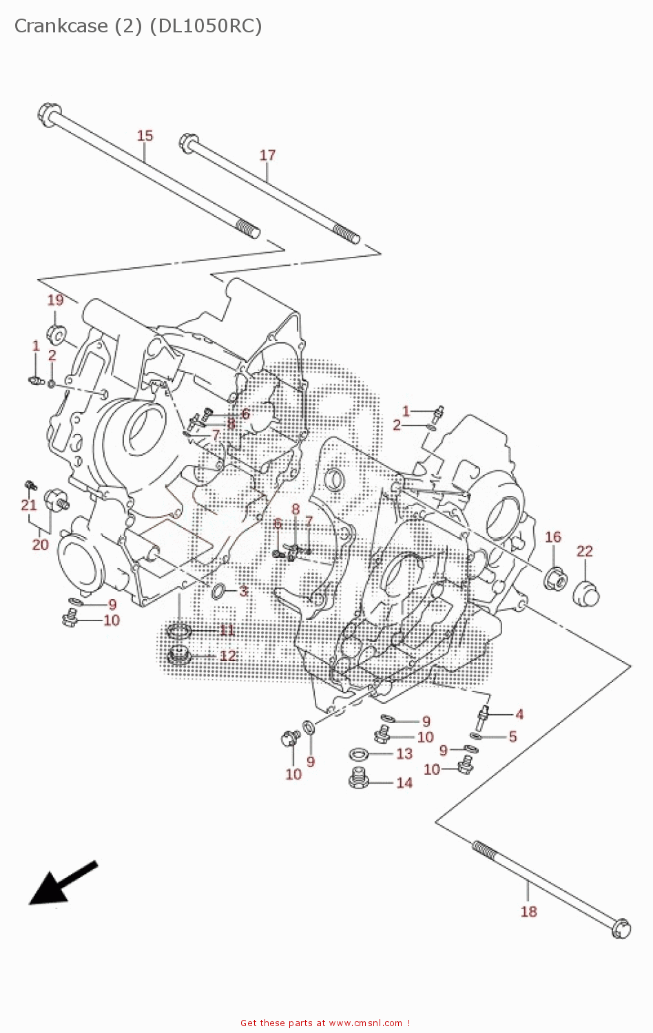 Suzuki DL1050(RC)(RQ) V-STROM 2020 parts lists and schematics