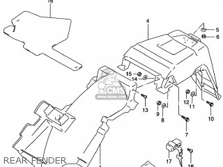 Suzuki DR200SE 1999 (X) USA (E03) parts lists and schematics