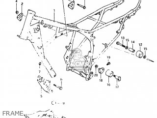 Suzuki DR250 1983 (D) USA (E03) parts lists and schematics