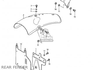 Suzuki DR250 1985 (F) USA (E03) parts lists and schematics