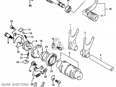 Suzuki DR350 1999 (X) parts lists and schematics