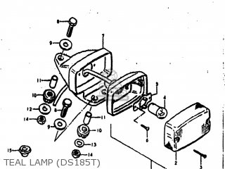 Suzuki DS185 1978 (C) USA (E03) parts lists and schematics