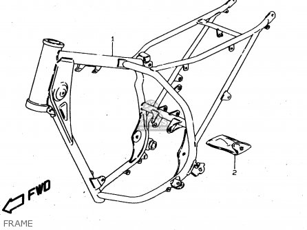Suzuki DS80 1996 (T) USA CANADA (E03 E28) parts lists and schematics
