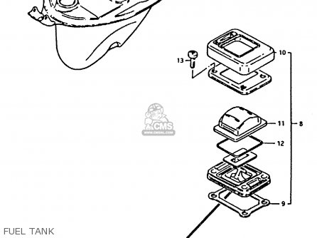 Suzuki FR80 1981 (X) (E02 E08 E12 E14 E95) parts lists and schematics