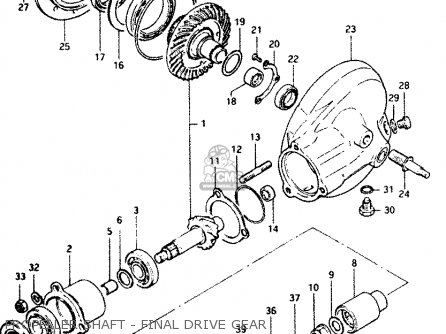 Suzuki GS1100G 1986 (G) GENERAL EXPORT (E01) parts lists and schematics