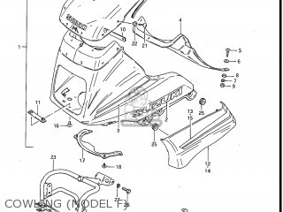 Suzuki GS550EF 1986 (G) USA (E03) parts lists and schematics
