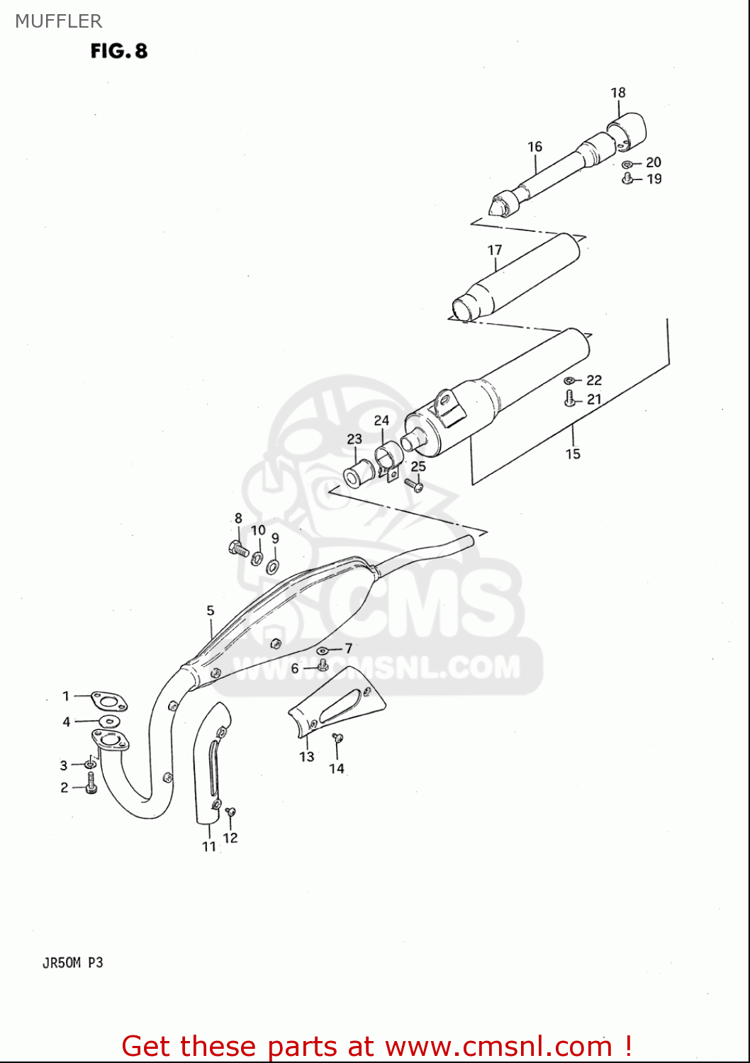Suzuki JR50 85 86 87 88 89 90 91 (F) (G) (H) (J) (K) (L) (M) USA (E03 ...