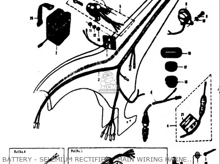 Suzuki K10 K11 K15 1968 USA (E03) parts lists and schematics