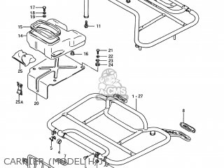 Suzuki LT-4WD QUAD RUNNER 1987 (H) USA (E03) QUADRUNNER QUAD-RUNNER ...