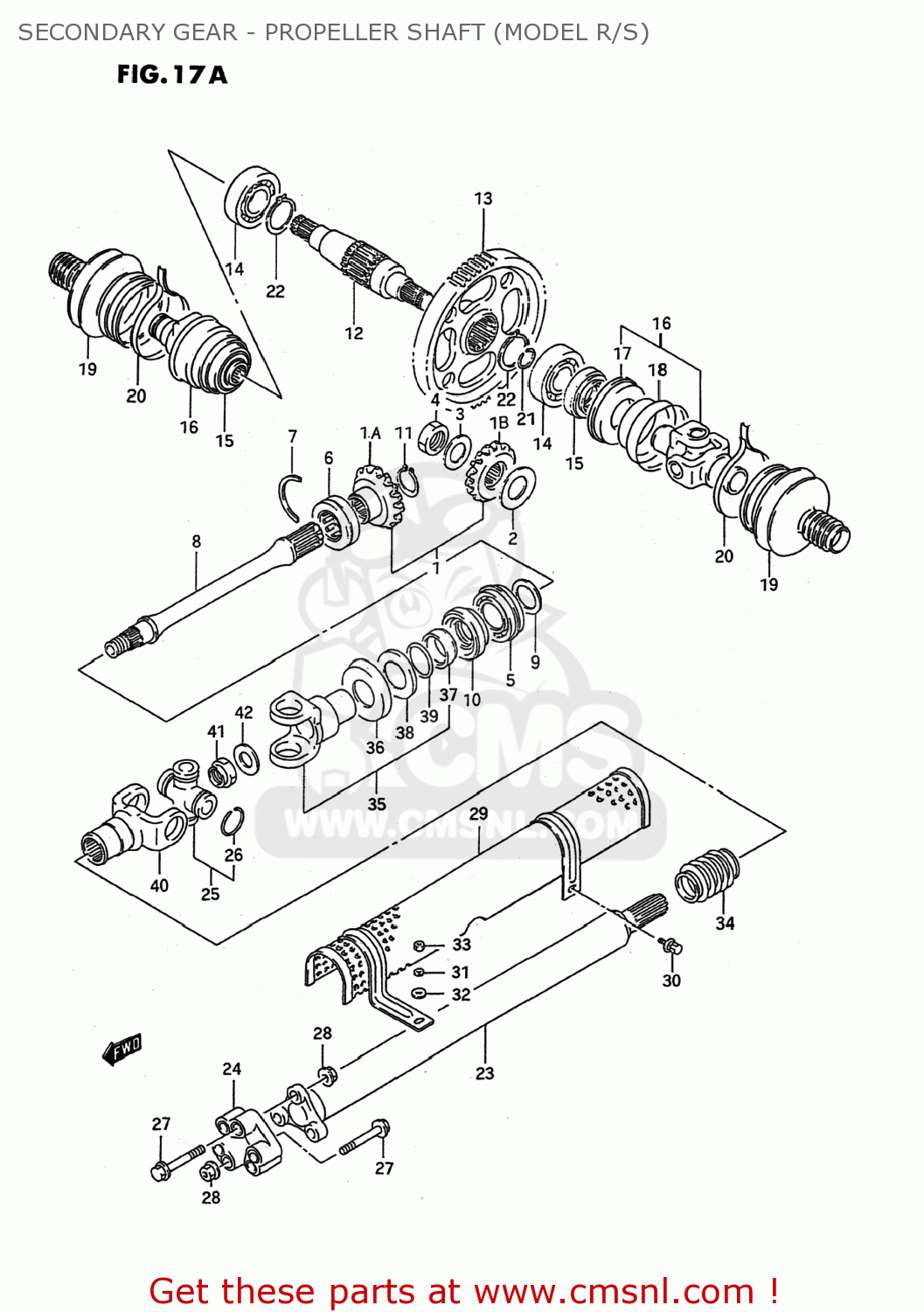 Suzuki LT-4WD QUAD RUNNER 1988 (J) USA (E03) QUADRUNNER QUAD-RUNNER ...