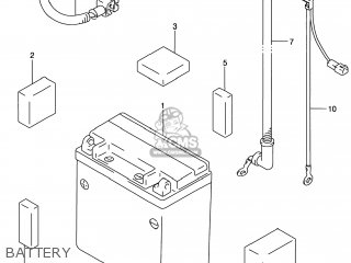 Suzuki LT-A500F QUAD MASTER 2001 (K1) USA (E03) QUADMASTER QUAD-MASTER ...