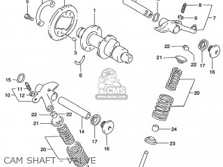 Suzuki LT-A500F QUAD MASTER 2001 (K1) USA (E03) QUADMASTER QUAD-MASTER ...