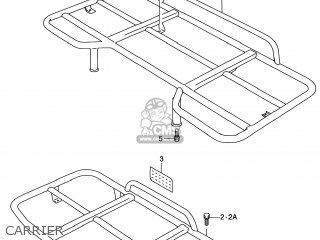 Suzuki LT-A500F QUAD MASTER 2001 (K1) USA (E03) QUADMASTER QUAD-MASTER ...