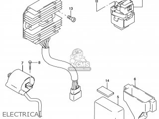 Suzuki LT-A500F QUAD MASTER 2001 (K1) USA (E03) QUADMASTER QUAD-MASTER ...