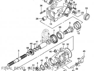 Suzuki LT-A500F VINSON 4WD 2002 (K2) USA (E03) LTA500F LT A500F parts ...