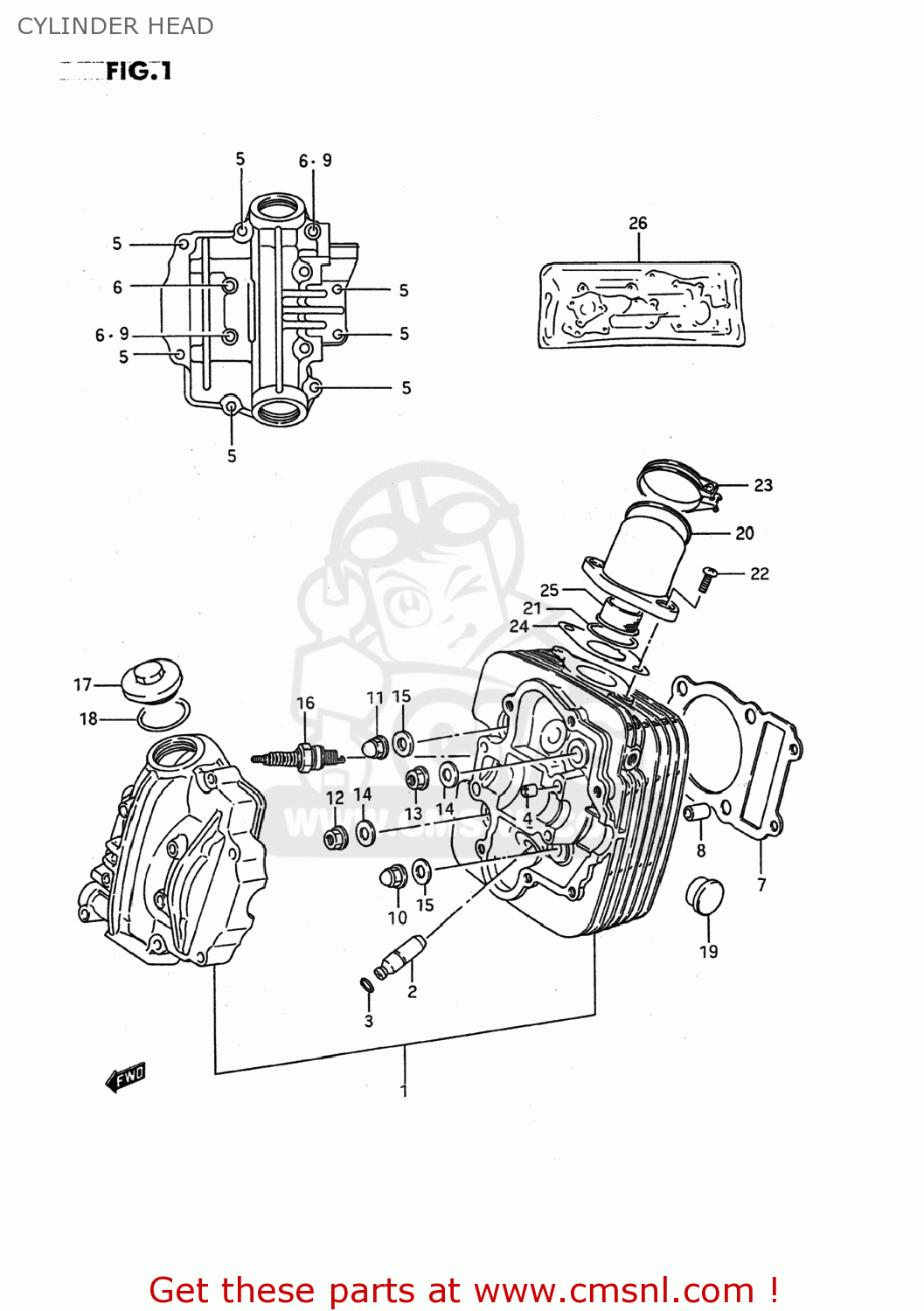 Suzuki LT-F250 QUAD RUNNER 1988 (J) USA (E03) QUADRUNNER QUAD-RUNNER ...