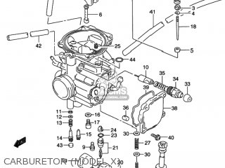 Suzuki LT-F300F KING QUAD 2WD 1999 (X) USA (E03) KINGQUAD KING-QUAD ...