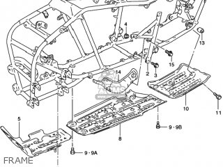 Suzuki LT-F300F KING QUAD 2WD 1999 (X) USA (E03) KINGQUAD KING-QUAD ...