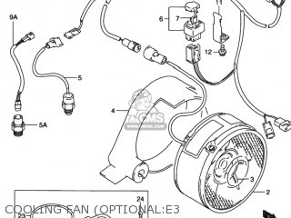 Suzuki LT-F300F KING QUAD 2WD 2000 (Y) USA (E03) KINGQUAD KING-QUAD ...