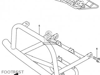 Suzuki LT-F300F KING QUAD 2WD 2000 (Y) USA (E03) KINGQUAD KING-QUAD ...