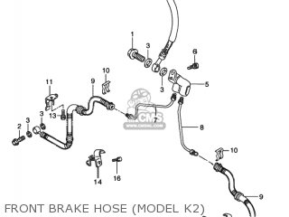 Suzuki LT-F300F KING QUAD 2WD 2000 (Y) USA (E03) KINGQUAD KING-QUAD ...