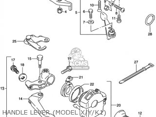 Suzuki LT-F300F KING QUAD 2WD 2000 (Y) USA (E03) KINGQUAD KING-QUAD ...