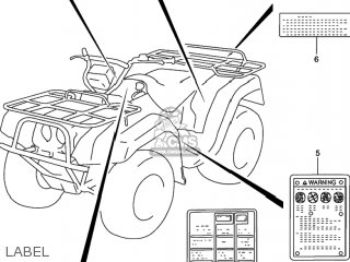 Suzuki LT-F300F KING QUAD 2WD 2000 (Y) USA (E03) KINGQUAD KING-QUAD ...