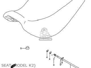 Suzuki LT-F300F KING QUAD 2WD 2000 (Y) USA (E03) KINGQUAD KING-QUAD ...