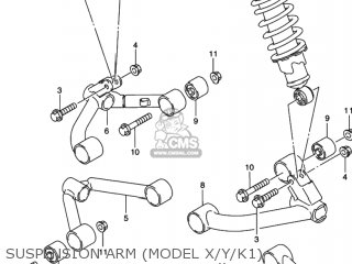 Suzuki LT-F300F KING QUAD 2WD 2000 (Y) USA (E03) KINGQUAD KING-QUAD ...