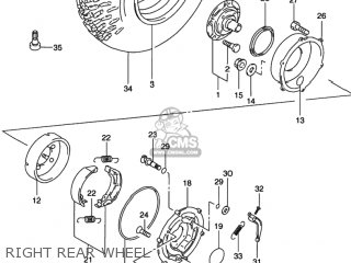 Suzuki LT-F300F KING QUAD 2WD 2002 (K2) USA (E03) KINGQUAD KING-QUAD ...